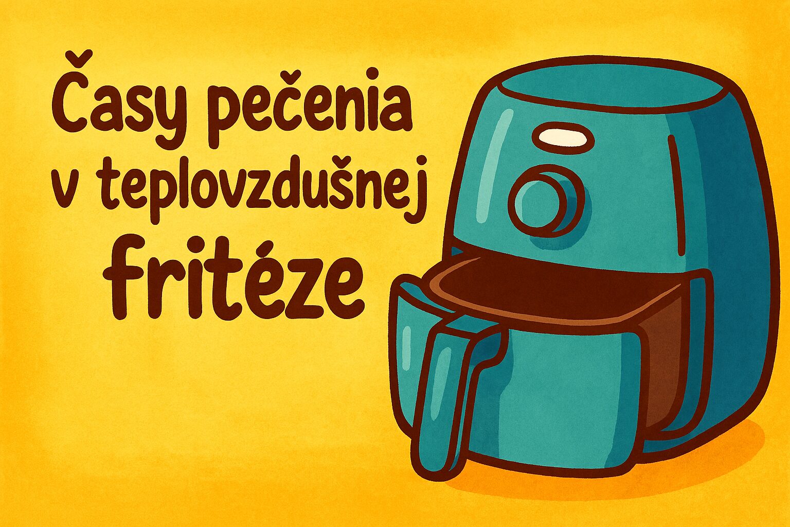 Časy pečenia v teplovzdušnej fritézy - Recepty do teplovzdušnej fritézy